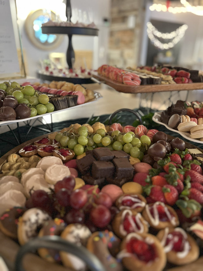 Dessert Buffet, Dessert Catering, Catering, cookies, brownies, soda bar ...