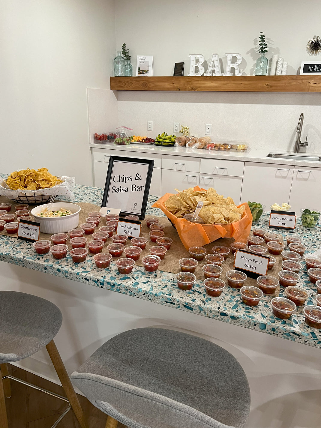 Chips and Salsa buffet, Utah, Soda bar Utah, catering, flavored soda ...